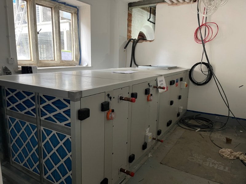 Kitchen Refurbishment at Eynsham Hall Hotel - Case Study